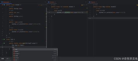 【java】继承 Csdn博客