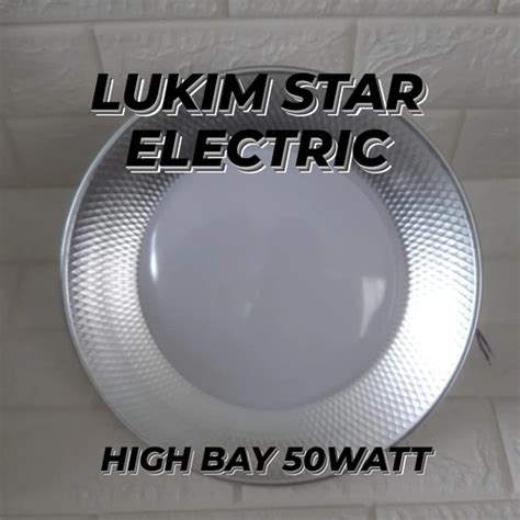 Jual Lampu Gantung Highbay W Watt Led High Bay Gantung W Audalux Jakarta Pusat Lukim