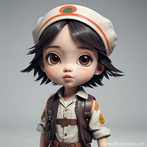 Chibi Forest Creatures Talking Stable Diffusion Online