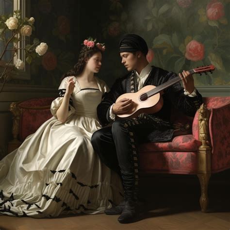 Premium Ai Image Reinterpreting Classical Art Styles With A Modern Twist