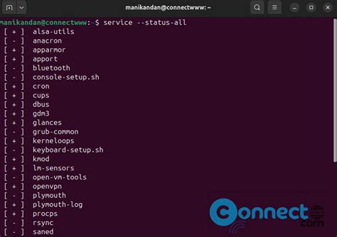 How To List All Services In Ubuntu Using Command Line