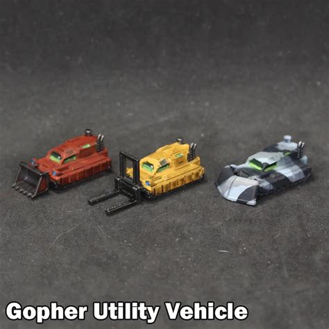 Aries Games And Miniatures Gopher Utility Vehicle Stl Download