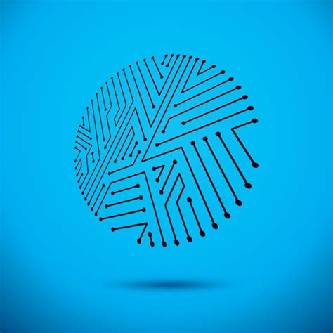 Premium Vector Vector Abstract Computer Circuit Board Illustration