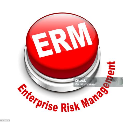 3 D 일러스트 Erm 기업 위험 관리 버튼을 리스크 관리에 대한 스톡 벡터 아트 및 기타 이미지 리스크 관리 아이콘 0명 Istock