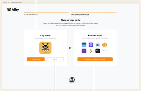 Feature Split Account Add Screen Into Alby Non Alby Issue Getalby Lightning