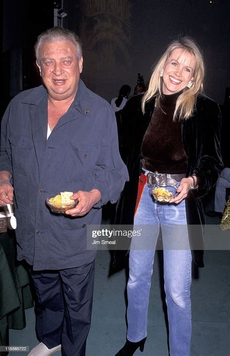 Rodney Dangerfield And Wife Joan During Hollywood Christmas Parade At