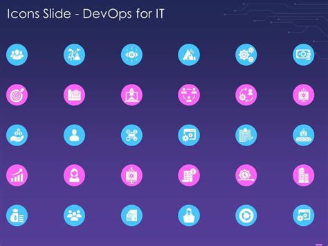 Icons Slide Devops For It Devops For It Ppt Powerpoint Presentation File Ideas Presentation