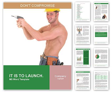 Sexy Constructor Word Template Design ID SmileTemplates Com