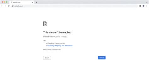 How To Fix Err Connection Refused On Chrome Siteground Kb