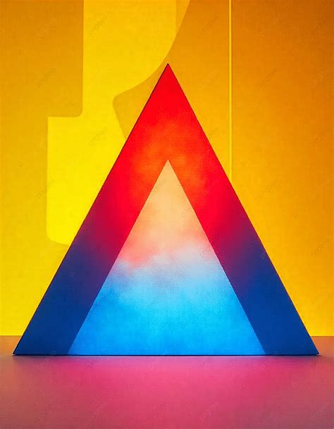 Colorful Triangle Shape Background Image Wallpaper Image For Free Download Pngtree