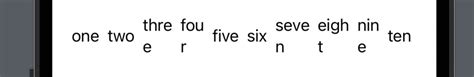 display array horizontally left to right general discussion