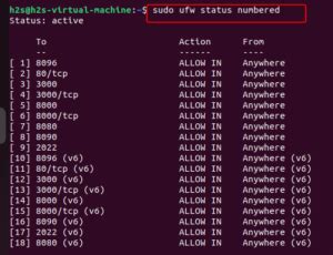 List Open Or Closed Ports In Ufw Firewall On Ubuntu Linuxshout