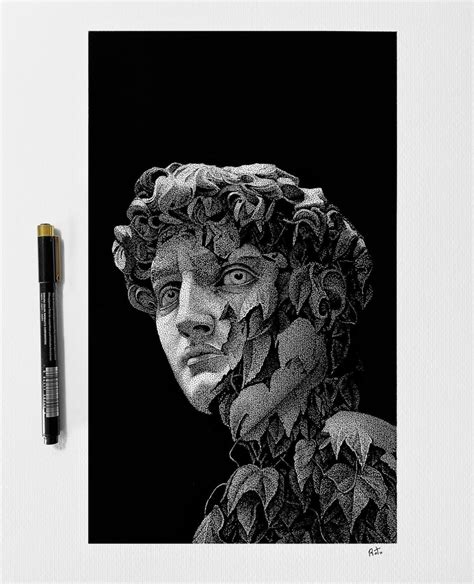 Rostislaw Tsarenkos Insane Stippling Artwork Doodlers Anonymous