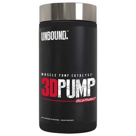 Unbound 3d Pump Unleashed 200 Capsules