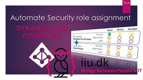 How To Automate Dynamicspowerapps Security Role Assignment