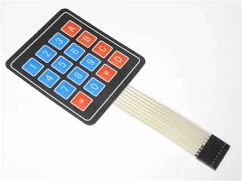 16 Touches Matrice Clavier Contrôle Panneau Clavier Arduino 11 Eur 2 91 Picclick Fr
