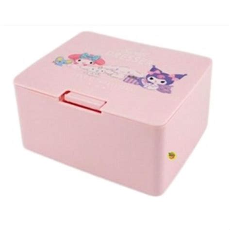 小禮堂 Sanrio 三麗鷗 彈蓋式小物方形收納盒 與小夥伴 美樂蒂 酷洛米 大耳狗 文創小物 Yahoo奇摩購物中心