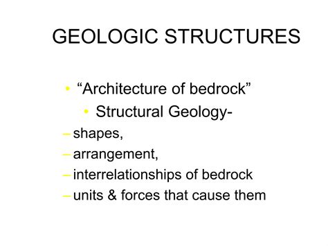 Geologic Structures PDF