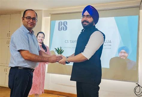 cs tanveer singh saluja on linkedin honored to have delivered an