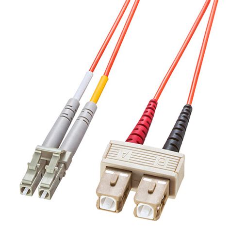 光ファイバケーブル Lcコネクタscコネクタ・コア径50ミクロン・10m Yk Hls5 10 500 Hls5 10【ケーブルのネット通販