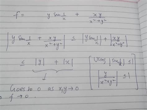 Self Learning Limits Multivariable Calculus Where Am I Wrong With My