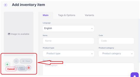 Fix Create Inventory Save And Cancel Buttons Are On Top Of Image
