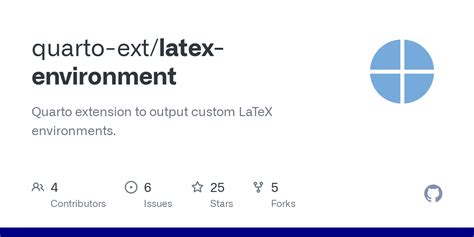 Github Quarto Extlatex Environment Quarto Extension To Output Custom Latex Environments