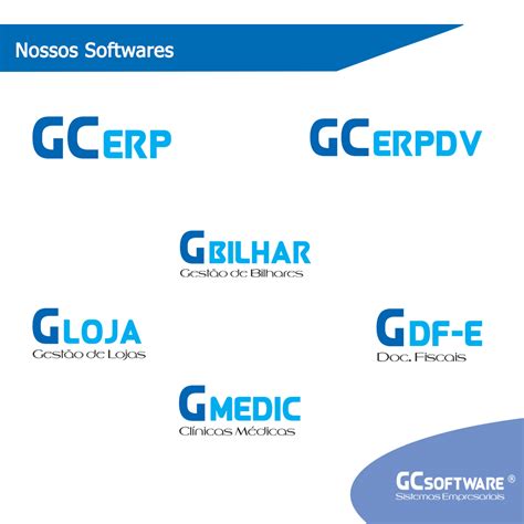Gc Software A Gc Software Possui O Sistema Ideal Para
