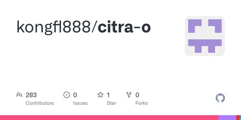 Github Kongfl888citra O