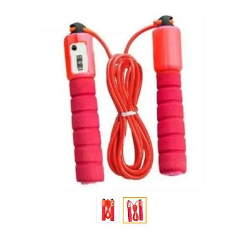 Skipping Rope With Automatic Counter Meter Red Konga Online Shopping