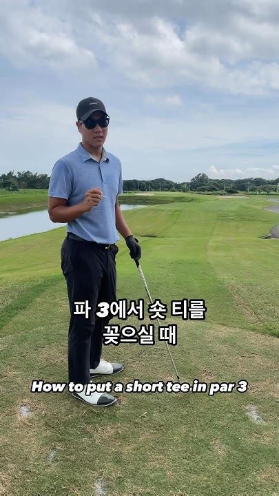 Pga 선수들이 파 3에서 숏 티를 꽂는 방법 필리핀골프아카데미 카톡 Icgagolf Youtube