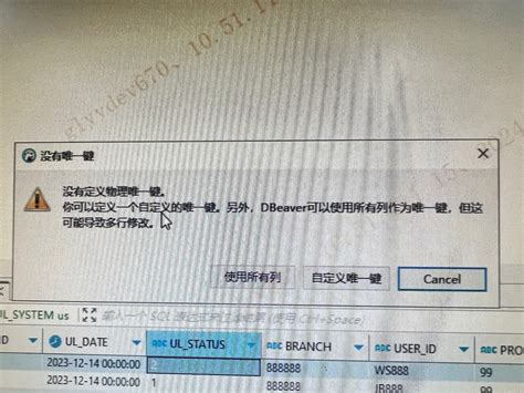 为什么修改字段时会报 没有定义物理唯一键” Tidb 的问答社区