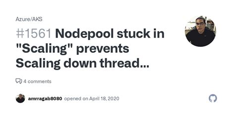 Nodepool Stuck In Scaling Prevents Scaling Down Thread After Workload Finishes · Issue 1561