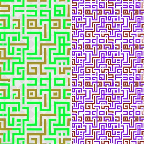 Greek Key Pattern Created With Continuous Interlocking Lines Creative
