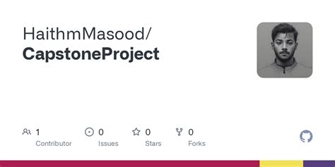 Github Haithmmasoodcapstoneproject