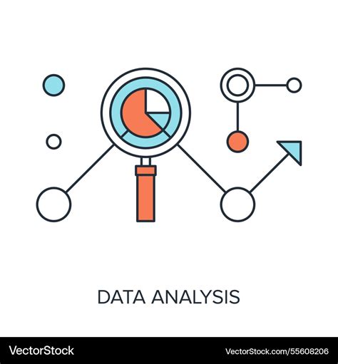Data Analysis Concept Royalty Free Vector Image