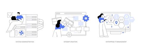 Computer Systems Abstract Concept Royalty Free Vector Image