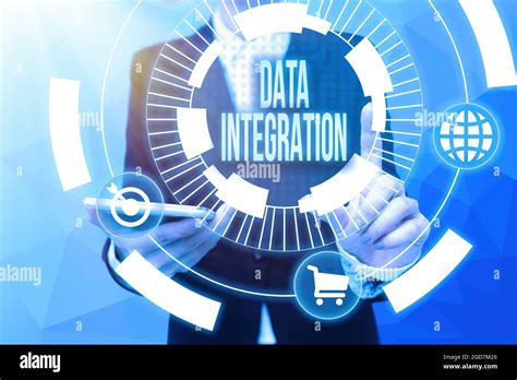 Sign Displaying Data Integration Conceptual Photo Involves Combining