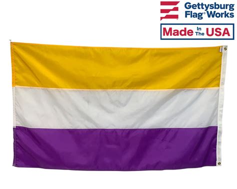 Womens Suffragette 19th Amendment Flag Individually Stitched Stripes