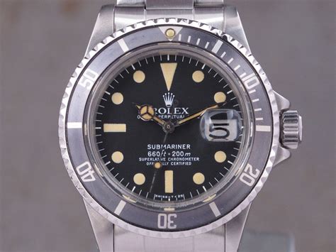 Pre Owned And Vintage Rolex Submariner Date Mark 1 1st Eries 1976