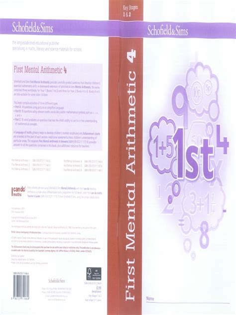 First Mental Arithmetic Book 4 Pdf