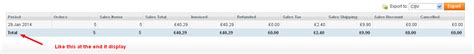 Adminhtml How To Add A Total Row In A Magento Grid Magento Stack