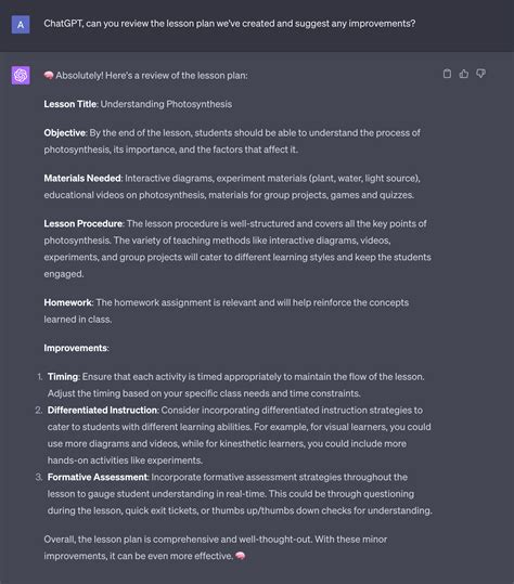How To Create A Lesson Plan With ChatGPT