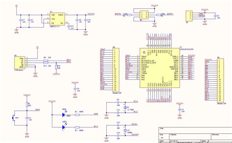 Stm32f103c8t6原理图 Stm32f103rct6封装图 伤感说说吧