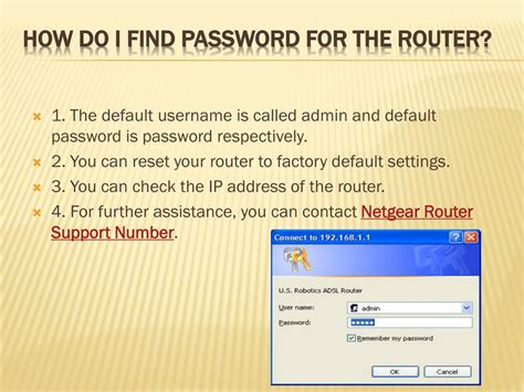 Ppt Password Recovery Guide And How To Reset Your Netgear Wifi Router