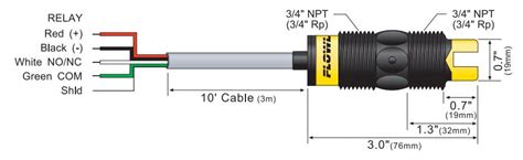 Buy Flowline Lu10 2305 25 Switch Tek Ultrasonic Level Switch 3 4 Npt Mega Depot