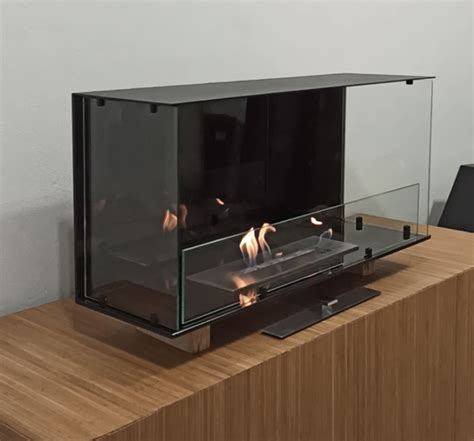 Біокамін вбудований трьохсторонній безрамочний 800 250 450 мм Чорний купить онлайн на Rozetka