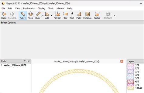 Editor Options F3 Not Showing In All 028xxx Builds — Klayout