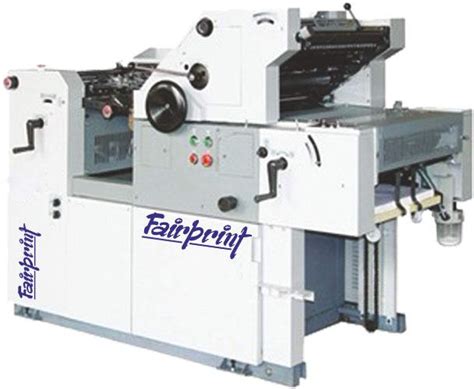 Single Color Sheetfed Offset Printing Machine At 4 50 000 In FARIDABAD