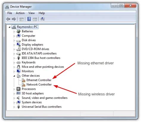 how to detect missing drivers in windows 10